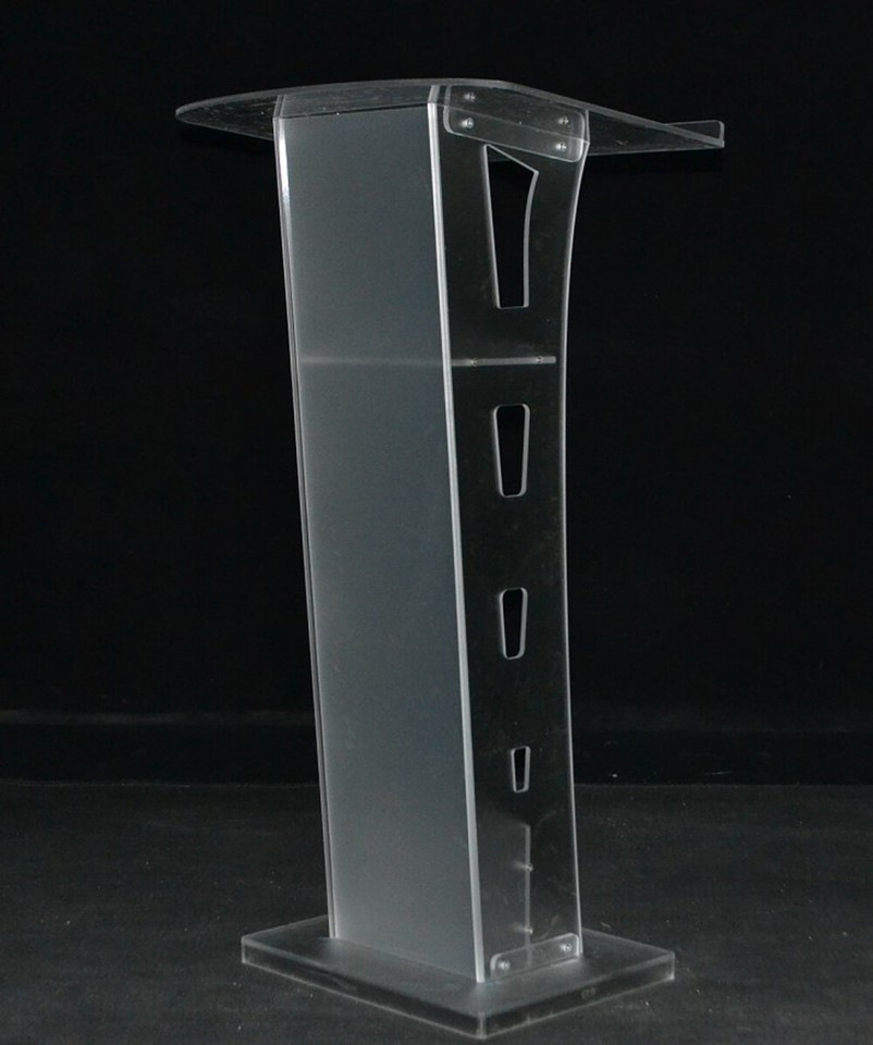 Plexiglass Conference Pulpit Acrylic Podium Clear Church Lectern Pulpit ...