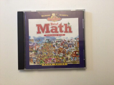 Richard Scarry's Busytown Best MATH Program Ever CD-Rom Windows ...