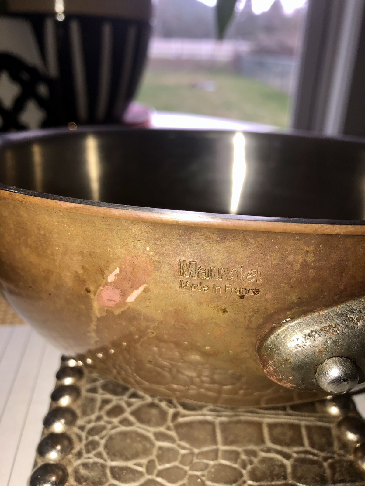 Vintage Mauviel 8 Inch Curved Saute/Sauce Pan | eBay