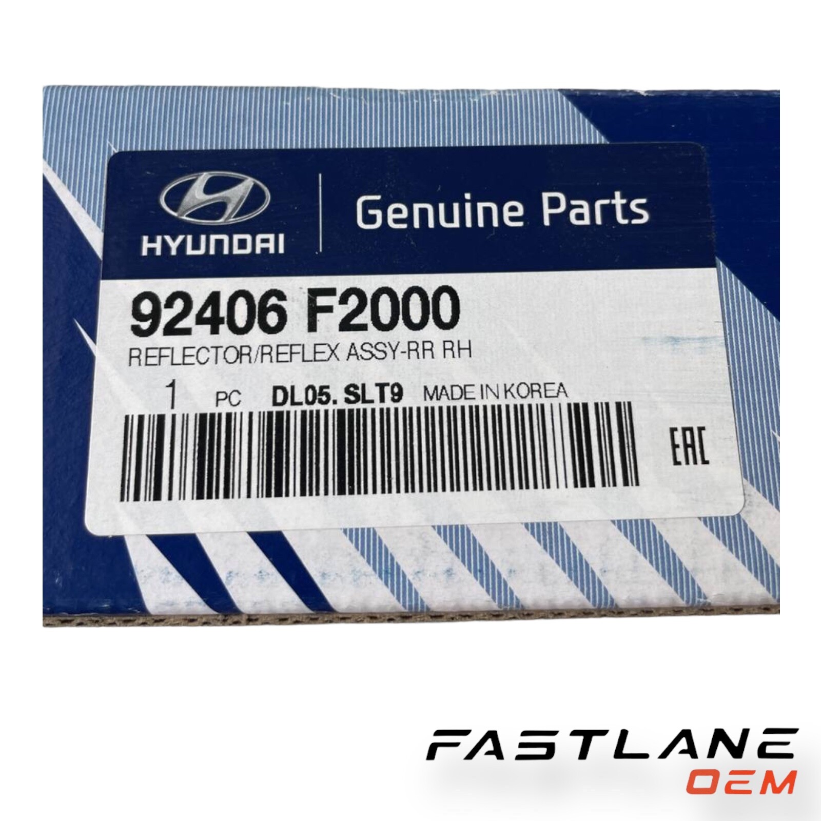 Hyundai 92406F2000 Genuine OEM RH Bumper Reflector for sale online | eBay