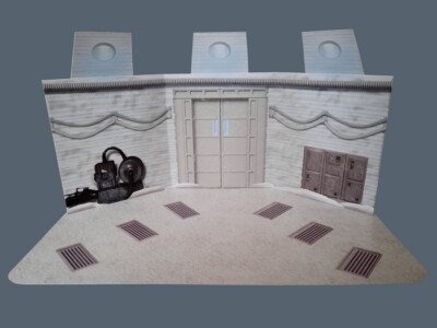 Echo Base Hallway Hub Custom Playset Backdrop Star Wars TVC Hasbro ...