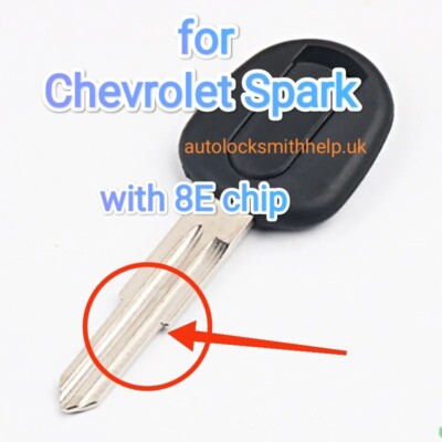 Chevrolet Spark Key With 8E Chip | eBay UK