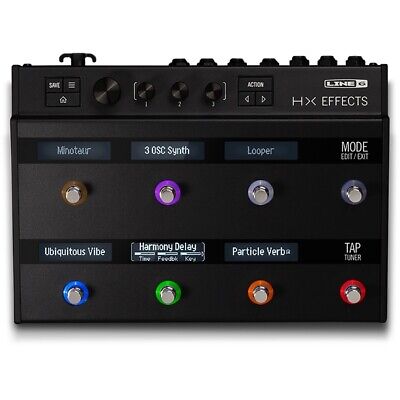 Line 6 HX Effects Guitar Multi-Effects Floor Processor w/ USB MIDI ...