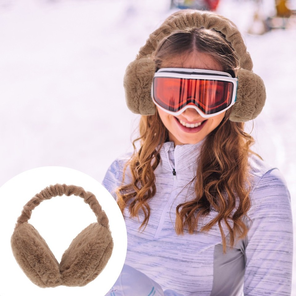 Womens Earmuff 12cm Folding Ear Cover Fashionable Earmuff Women Ear ...