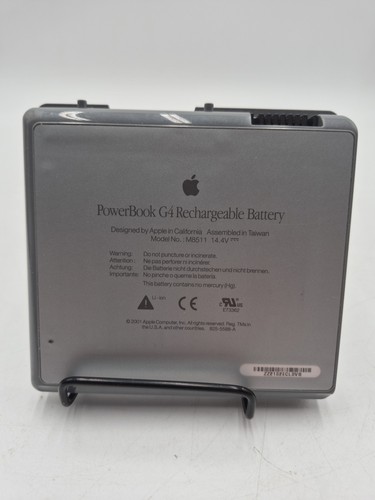 Genuine Apple Powerbook G4 Rechargeable Laptop Battery Model: M8511 14 ...