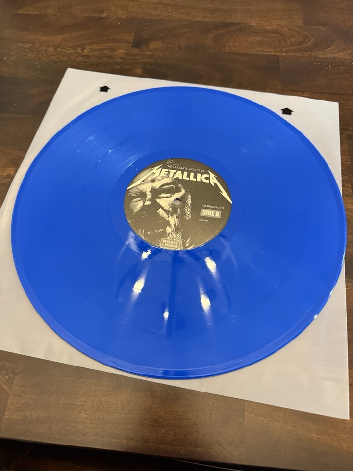 Metallica the Ultimate Roots of Metallica Blue Vinyl LP | eBay