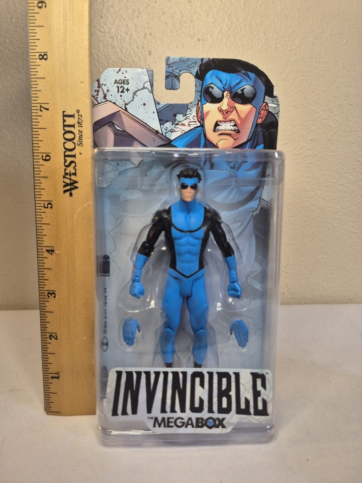 Invincible Skybound The Megabox Exclusive Blue Suit Figure McFarlane ...