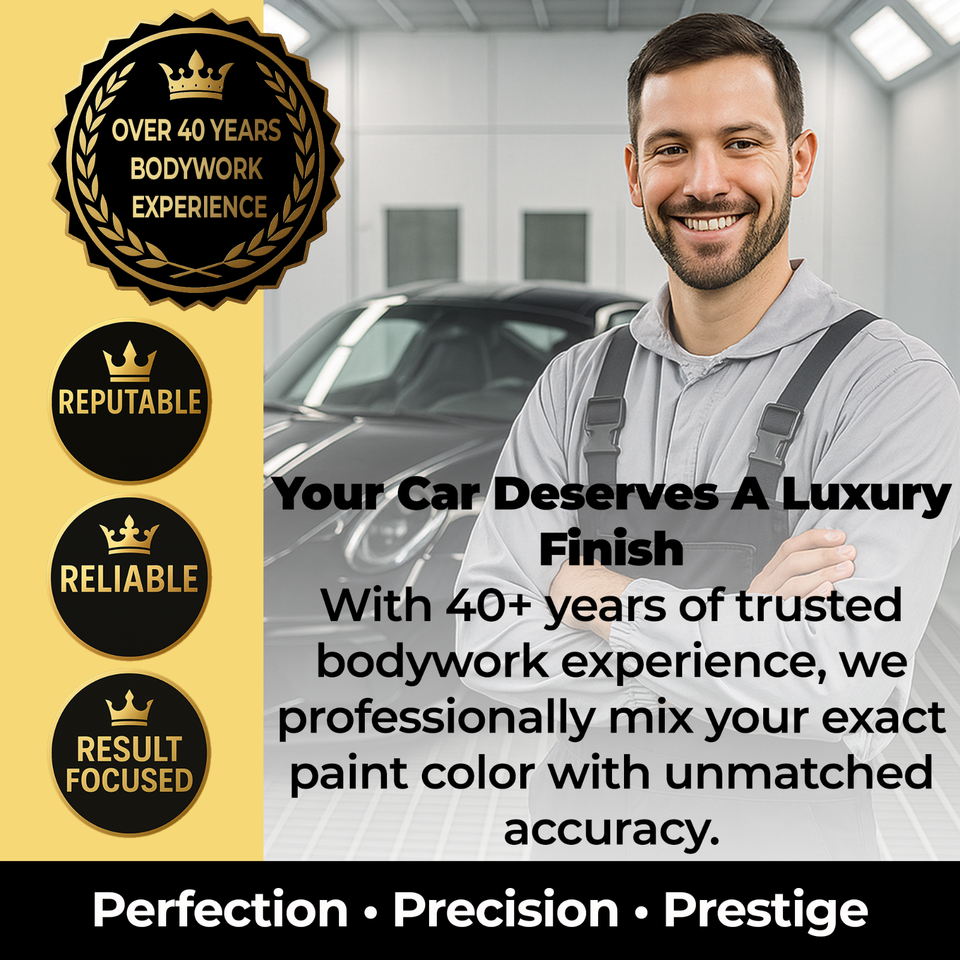 20ml Car Touch Up Paint Pen Mixed By Registration Reg Stone Chip ...