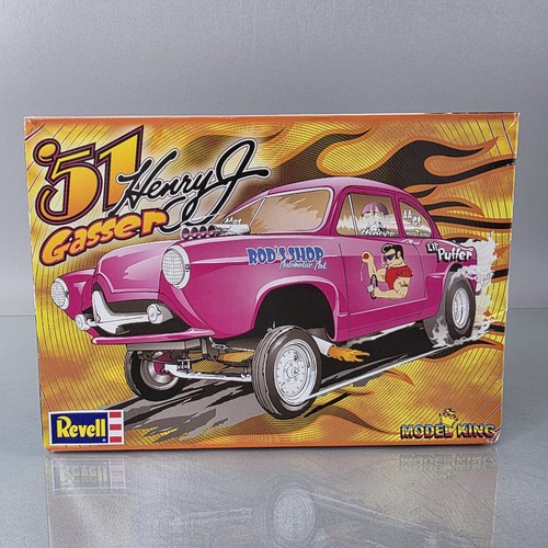 Revell Model King '51 Kaiser Henry J Gasser Lil Puffer 1:25 Model Kit ...