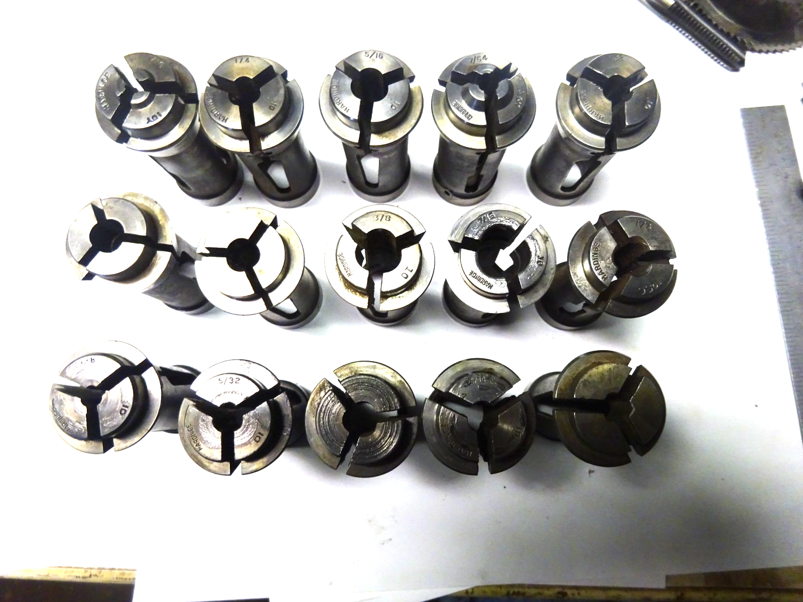 LOT OF 15- #10 COLLETS , BROWN & SHARPE, HARDINGE, & OTHERS | eBay