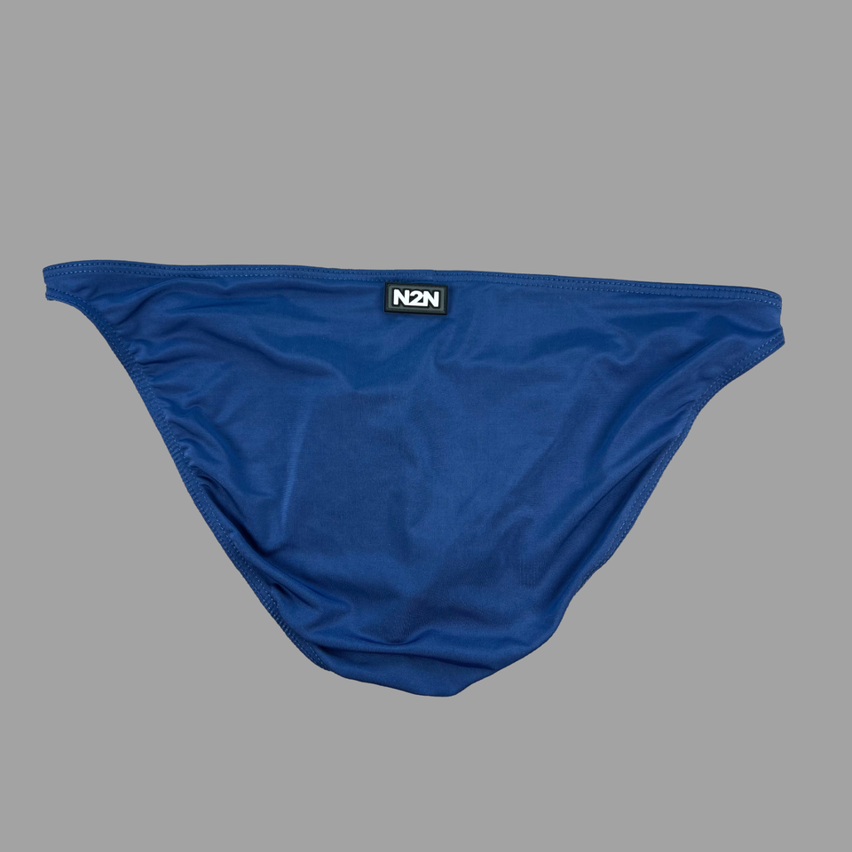 N2N Bodywear Men slate blue fire island slik swim micro bikini swimwear ...
