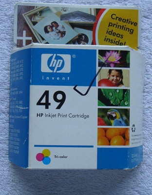 Hewlett Packard HP 49 Tricolor (51649A) | eBay