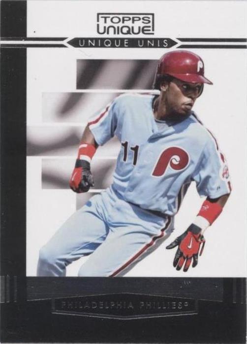 2009 Topps Unique - Unique Unis Jimmy Rollins #UU13 for sale online | eBay