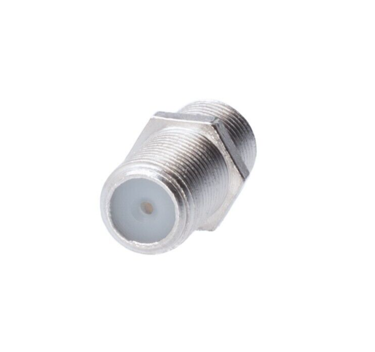 RG6 RG59 Female to Female Coax Coupler 1 GHz F-Type F81 Barrel Coax ...