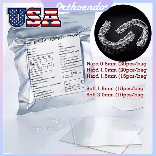 Dental Orthodontic Retainer Vacuum Thermoforming Sheets Splint Hard ...