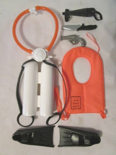 1970's GI Joe Adventure Team White Scuba Tanks Restored #5 | eBay