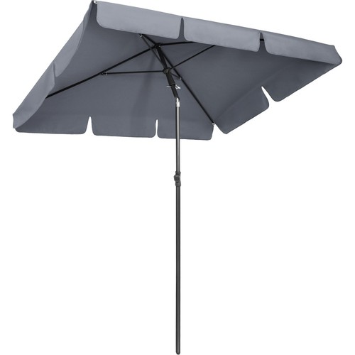 2m Parasol Umbrella Garden Patio Table Sun Shade Canopy without Base ...