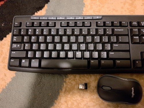 Logitech K270 Wireless Keyboard Plus Mouse Combo With USB Receiver | eBay