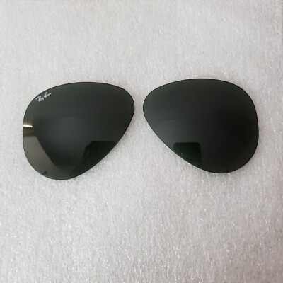 Authentic Lenses - Ray Ban RB 3025 AVIATOR 58 mm - Brand New GLASS - G ...
