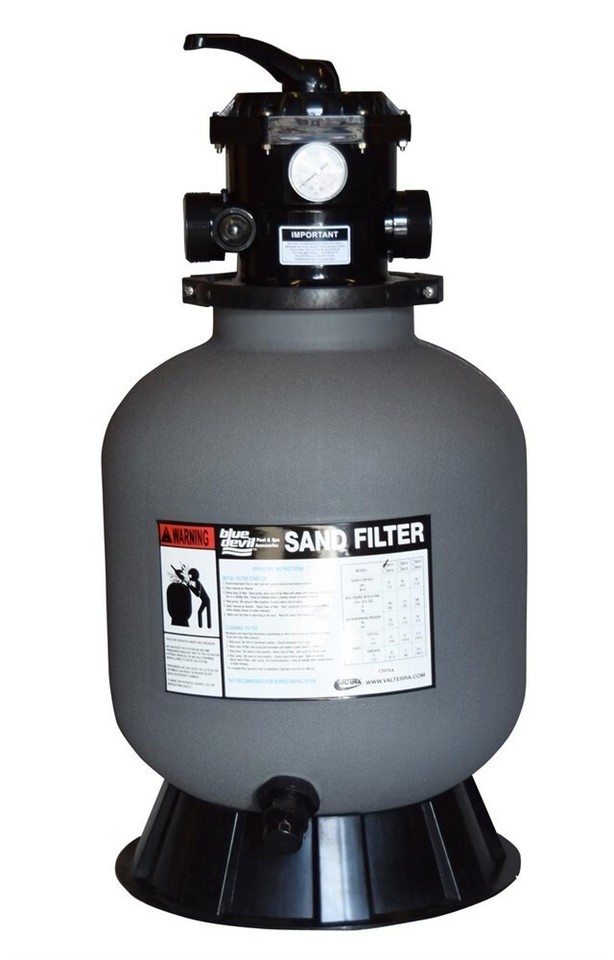 Blue Devil Sand Filter for Swimming Pools, 16-Inch | eBay