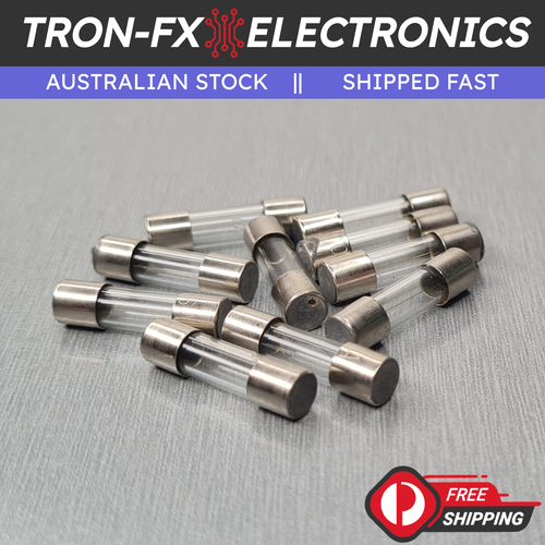 10PCS 600mA Glass Fuse M205 5x20mm Fast Blow 250V 0.6A 5mm x 20mm ...