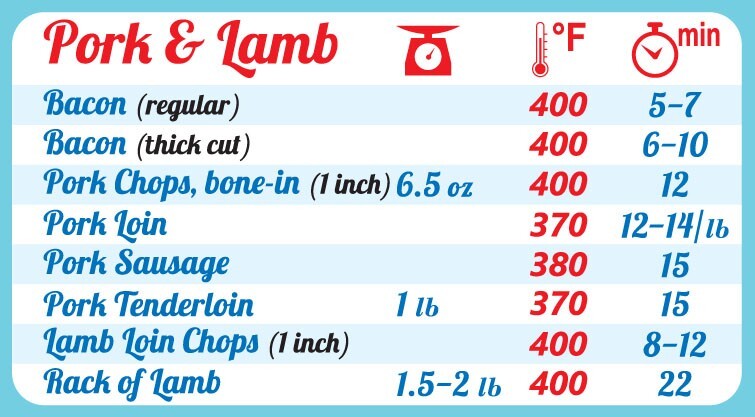 Ninja Air Fryer Cooking Times Magnet Chart Guide Accessories Cheat ...