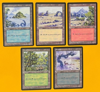 MTG ARENA PROMO LAND SET 1996 (5 cards) (OldManMTG 012-771) | eBay