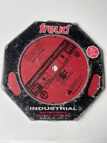 Freud LU88R010: 10" Thin Kerf Fine Finish Crosscut Blade, 60T, 5/8 ...