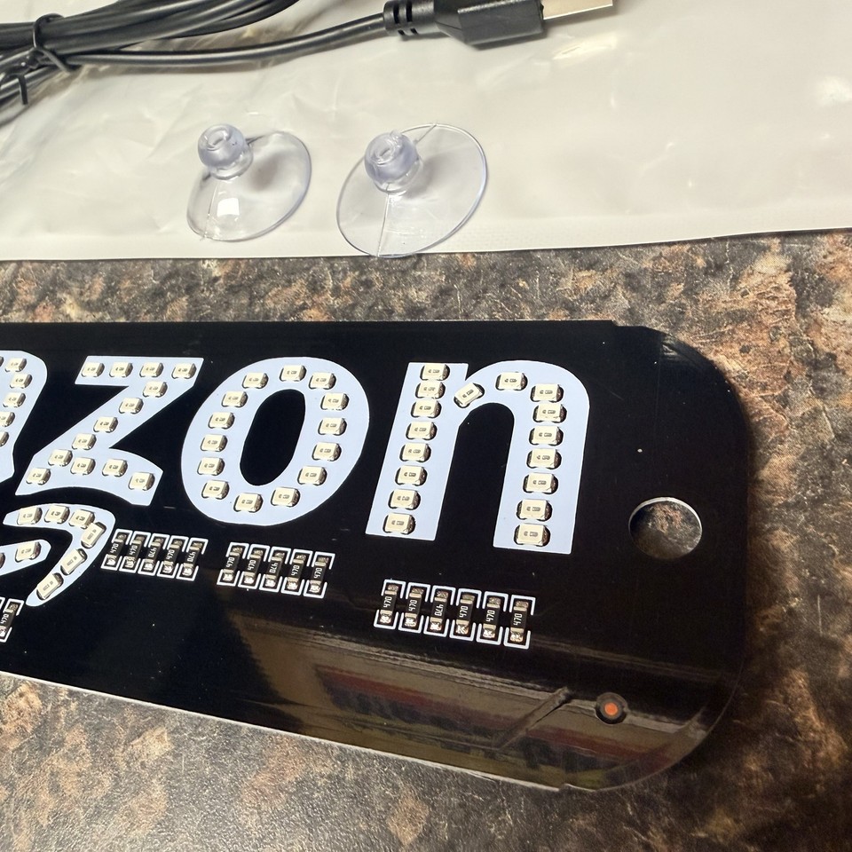 Blue Led Light for Car Windowshield App Indicator Sign Led Sign ...