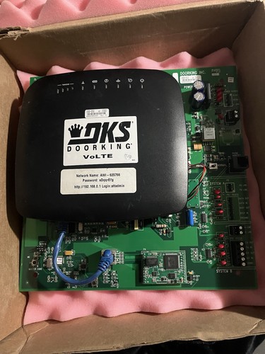Door King DKS 1800-010 V6.0/V7.0/V8.0 Cellular Voice VoLTE Data Control ...