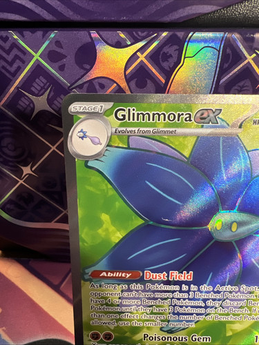 Glimmora ex Full Art NM OBF 213/197 Obsidian Flames Pokemon Card | eBay
