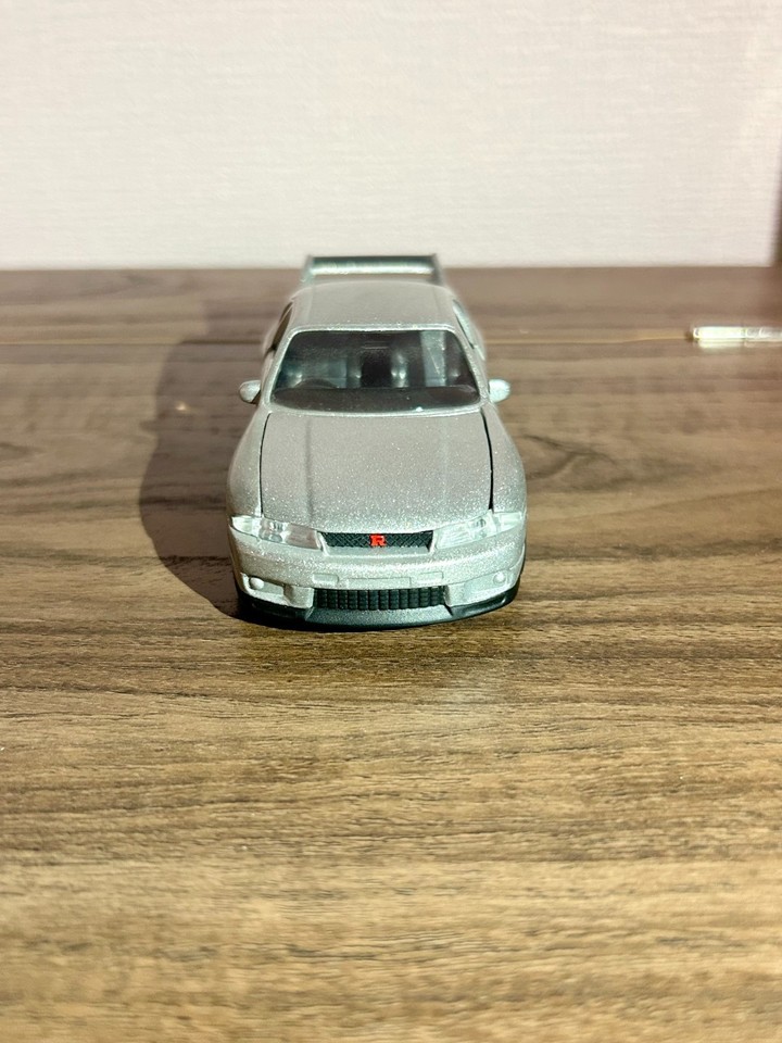Yonezawa Diapet Skyline GT-R R33 Silver Diecast Model Car Japan Used No ...
