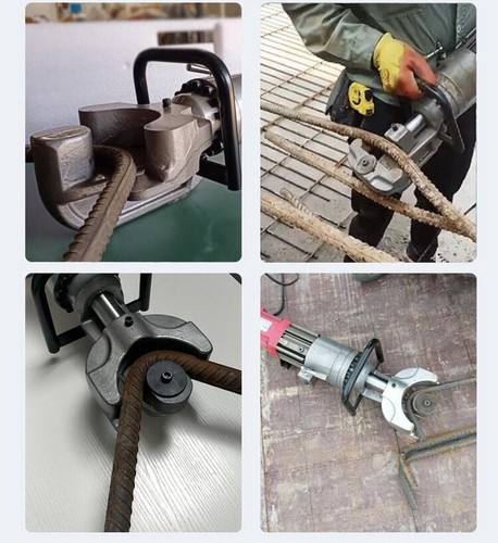 Electric Hydraulic Steel bar Bending and Straightening machine Portable ...