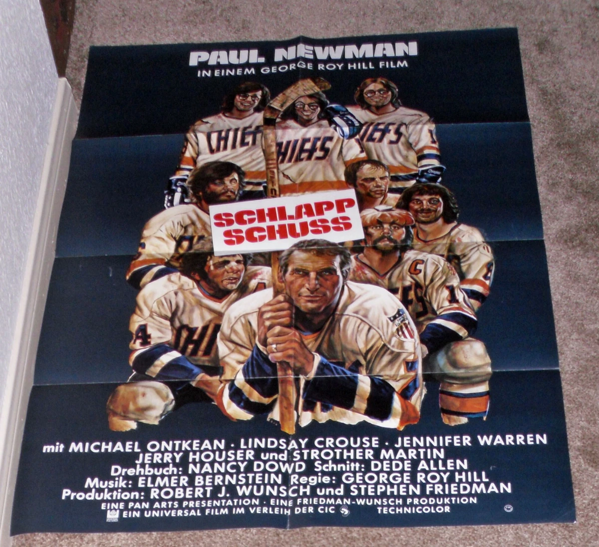 Slap Shot Movie Poster