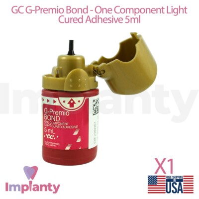 Dental G-Premio Bond One Component Light Cured Adhesive 5ml Universal ...