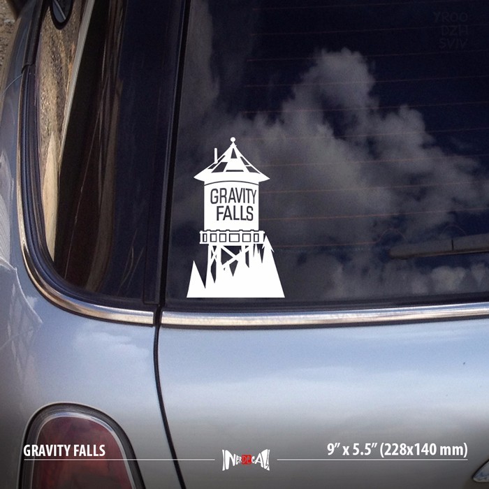 GRAVITY FALLS cartoon Car or Laptop Vinyl Sticker Decal | eBay