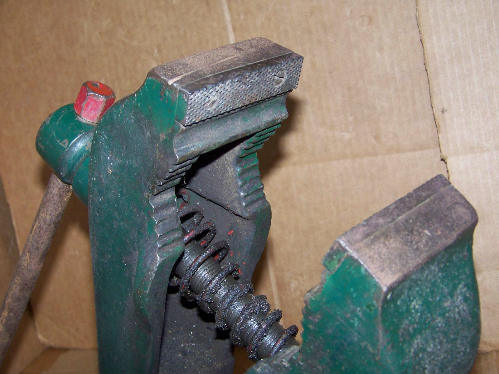 Vintage COLE TOOL MFG Blacksmith Vise No 11 Anvil Forge Swivel Base ...