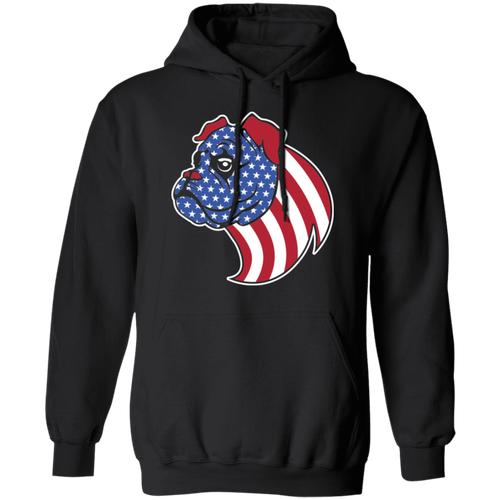 Boxer Dog American Flag USA Pullover Hoodie | eBay