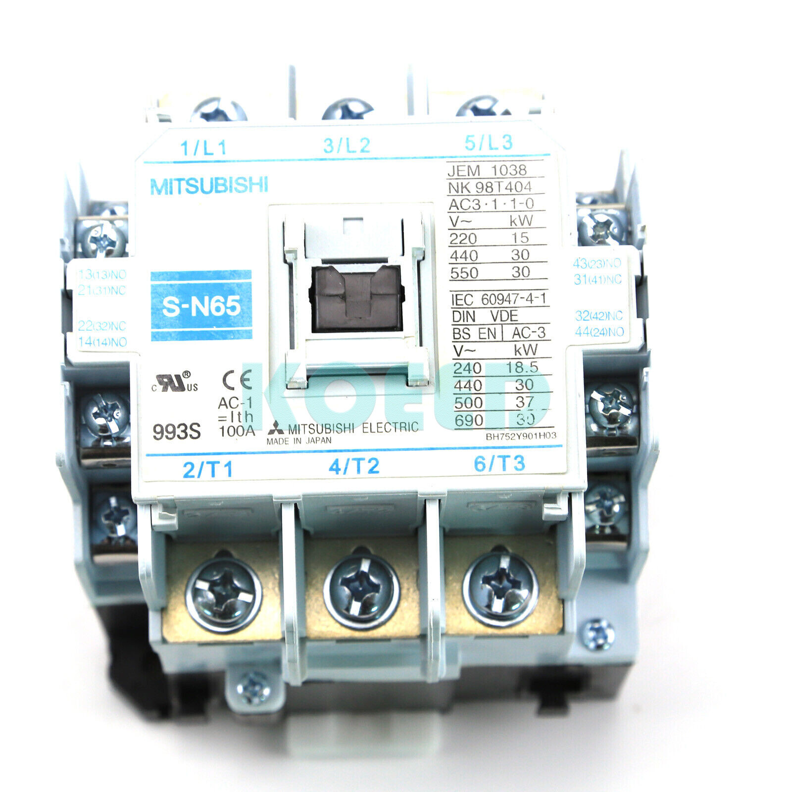 1PCS NEW Mitsubishi S-N65 SN65 AC220V Magnetic Contactor | eBay