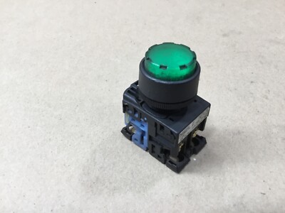 Fuji Electric AR22FOL / AR22F0L Green Illuminating Push Button #14I17 ...