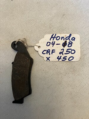 Stock Front Brake Pads Honda 2004-2018 CRF/CRX 250 and 450 | eBay