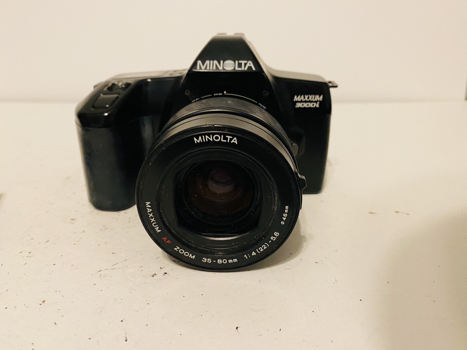 Minolta Maxxum 3000I SLR Film Camera W/35-80mm Lens & Maxxum D 316i ...