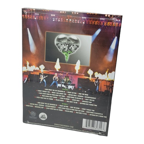 Poison Live RAW & Uncut DVD & CD 2 Set Greatest Hits Concert 17 Tracks ...
