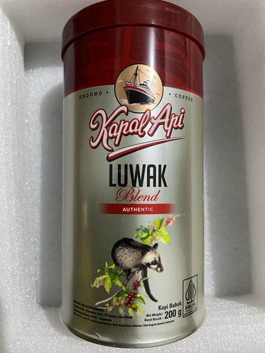 Kapal Api Luwak Blend – Premium Ground Coffee with Authentic Arabica ...