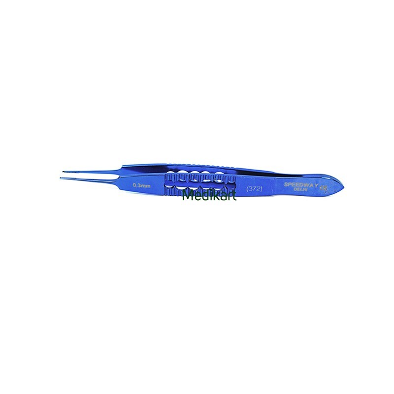 Suture Tying & Corneal Forceps 0.3 mm Titanium ophthalmic eye ...