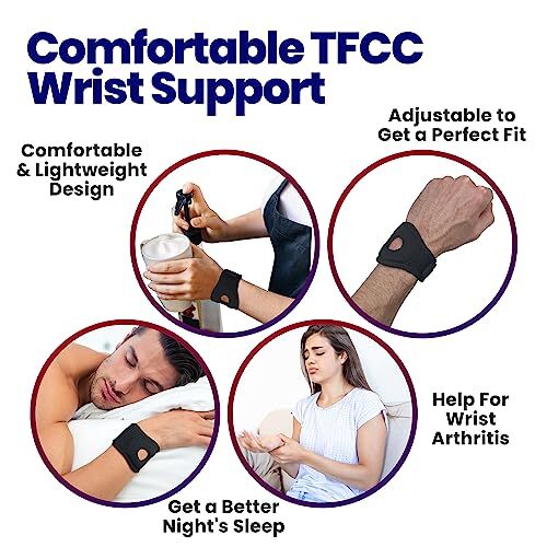 Wrist Wrap Compression Wrist Brace For TFCC Tears | Carpal Tunnel Pain ...