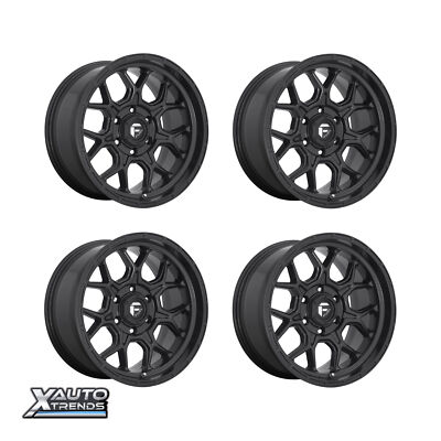 Fuel Off-Road D670 Tech Matte Black 20X10 6X139.7 -18mm (Set of 4) | eBay