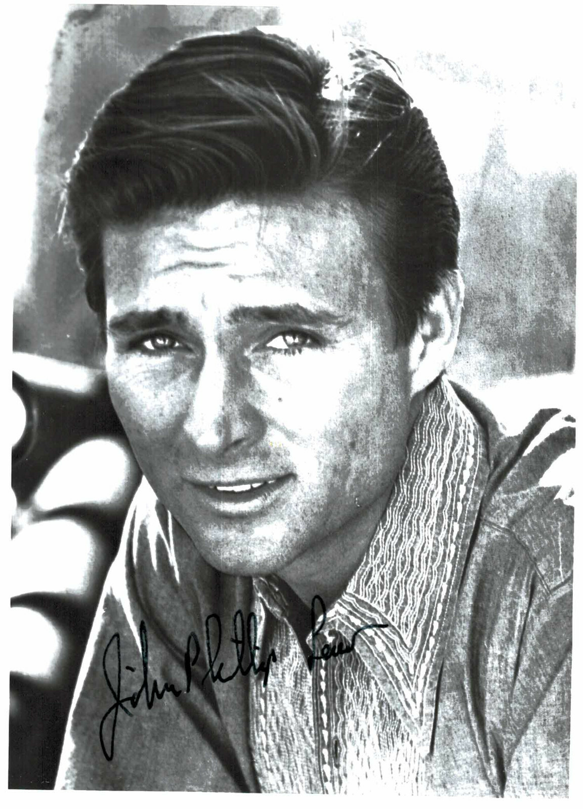 John P.Law Original Signature on HG Photo No. 77 | eBay