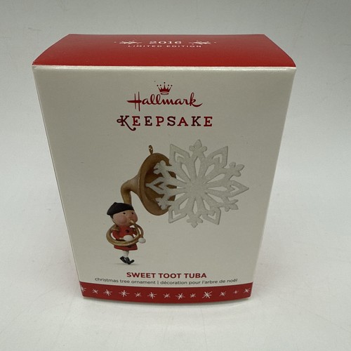 Hallmark: Sweet Toot Tuba - Limited Edition - 2016 Keepsake Ornament ...