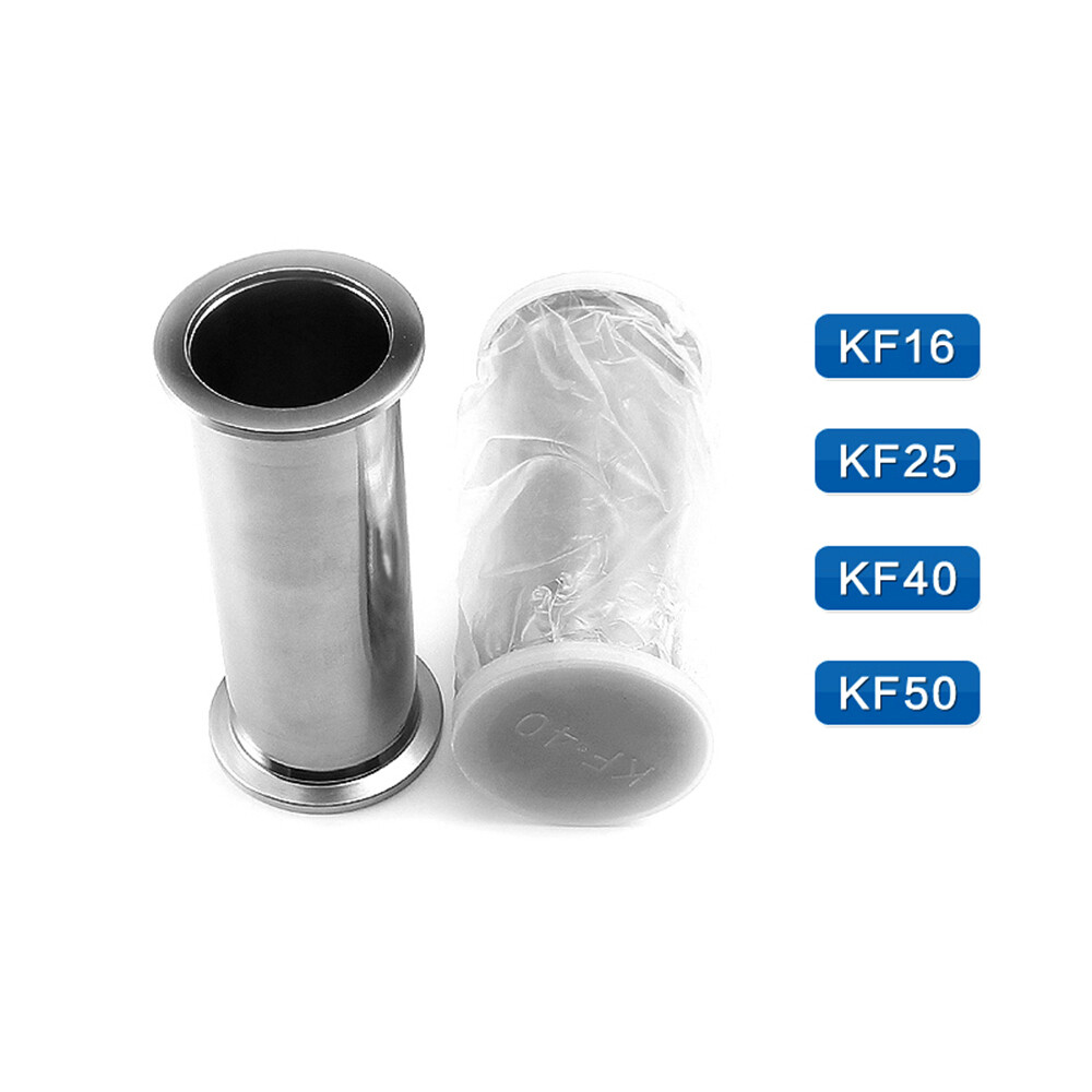 KF Straight Equal Length 1"~20" Adapter Flange Ferrule Vacuum Fitting ...